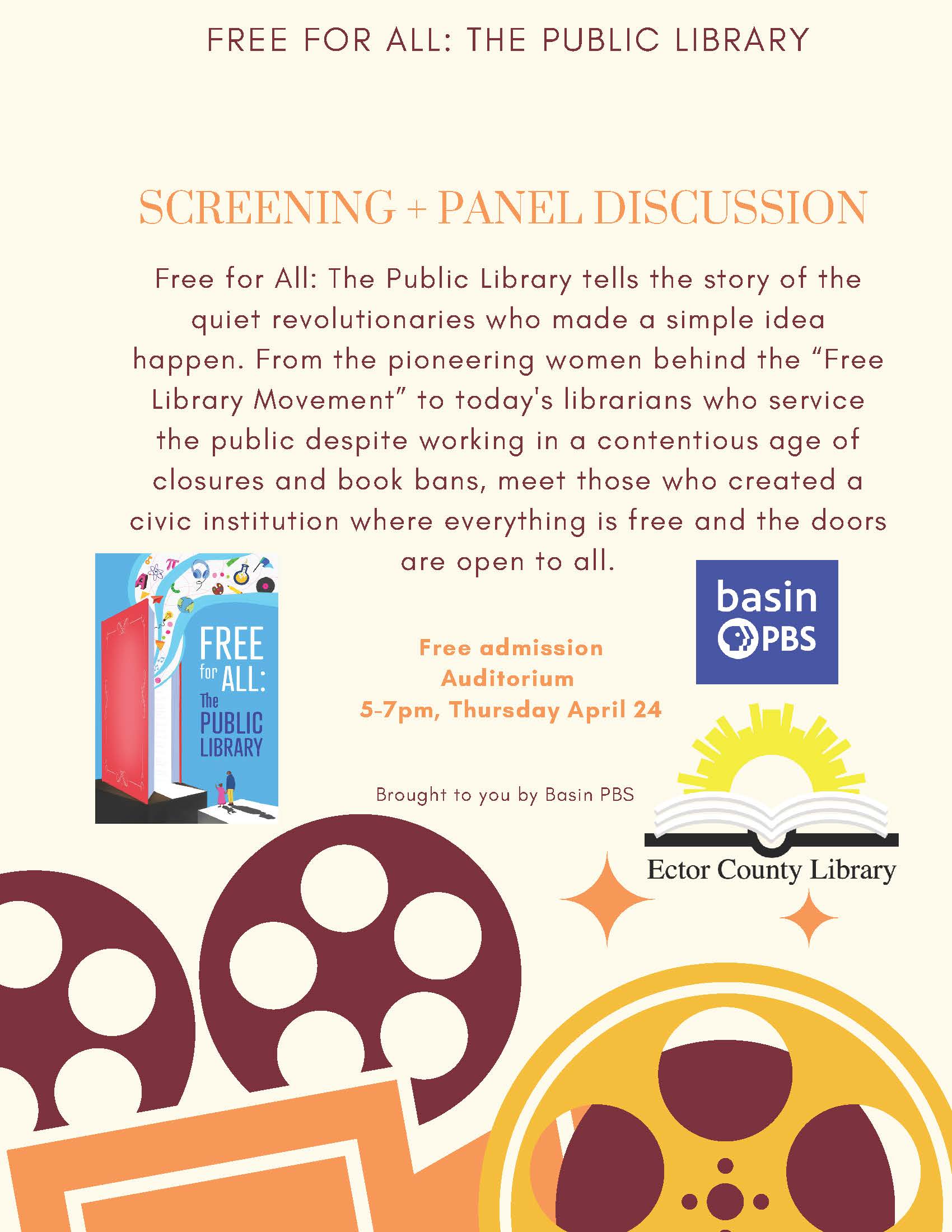 Events for March 2025 | Ector County Library